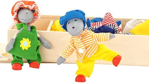 GoKi Flexible Puppets Mouse Dress-Up Box : Amazon.co.uk: Toys & Games
