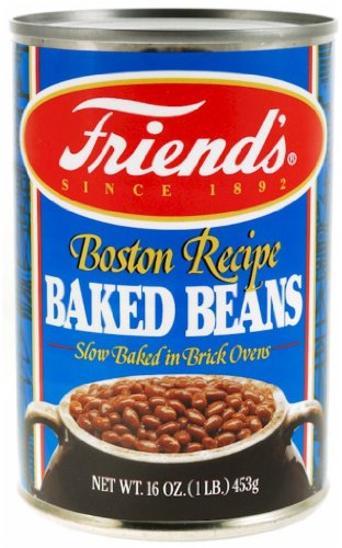 Friends Baked Beans, Boston Recipe, 16 Ounce (Pack of 24) Food ...