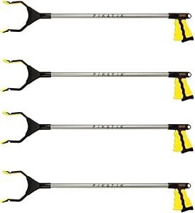 Amazon.com: PikStik Pro P-321, Aluminum Reacher, Wide 5.5” Jaw, 360 ...