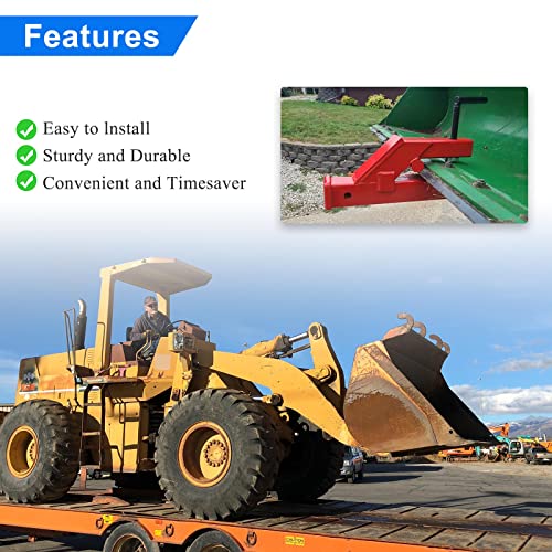 Snapklik.com : Steel Clamp On Trailer Hitch 2 Ball Mount Receiver ...