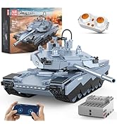 Amazon.com: Mould King WW2 RC Shootable Tank, 20028 Army Military ...