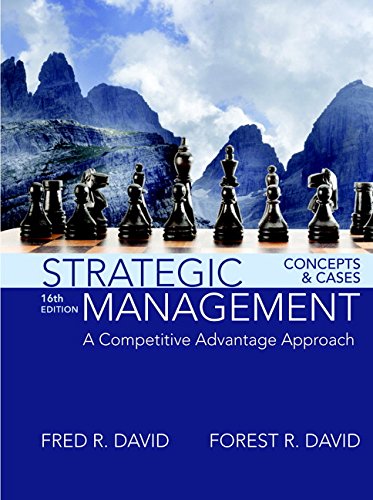 Amazon.com: Strategic Management: A Competitive Advantage Approach ...