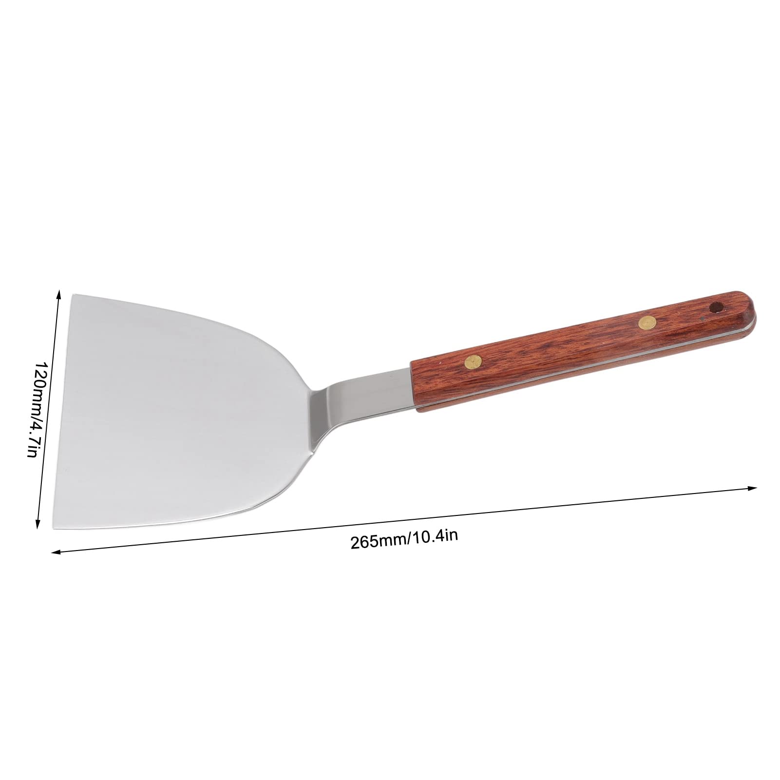 Griddle Tools Amgateeu 9 Inch Stainless Steel Teppanyaki Turner And ...