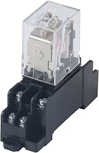 Amazon.com: EVOLVY 1Set Power Relay Coil General Purpose Relay MY2 MY2NJ Relais DC 12v/24v AC ...