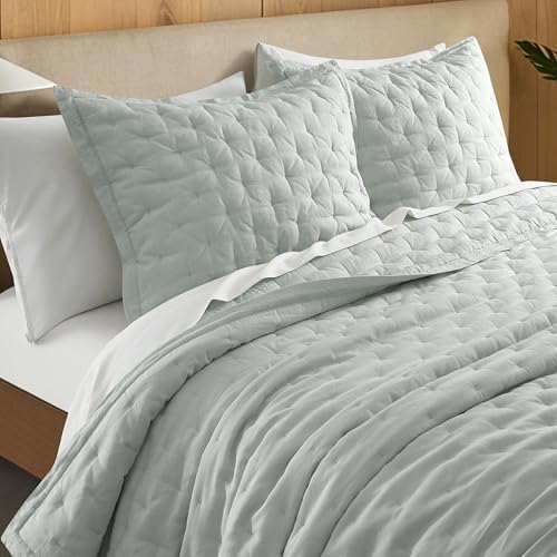 Amazon.com: COZYXWORLD 100% Linen Comforter Set Queen Size, 3pc Boho ...