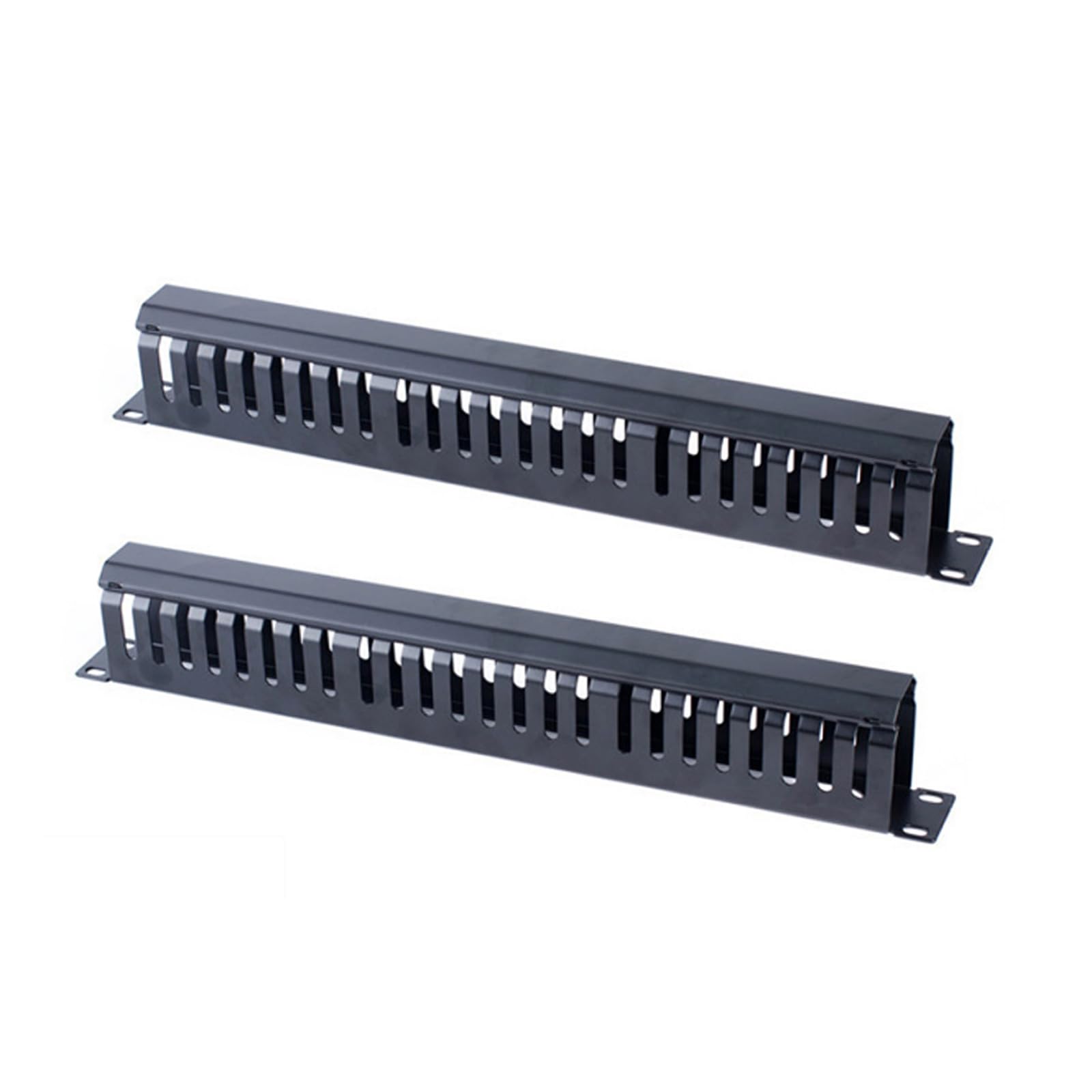 Amazon.com: SNDLINK 1U 19-inch Rack-Mounted Metal Horizontal Cable ...