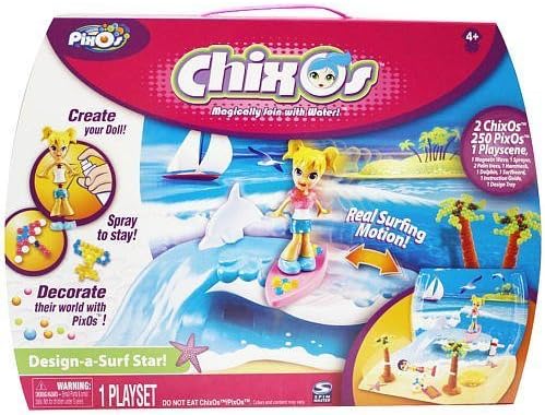 Amazon.com: Pixos Chixos Design-a-Surf Star Playset