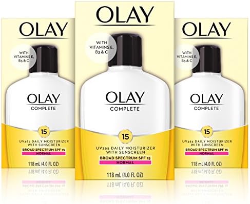 Amazon.com: Olay Complete Lotion Moisturizer with SPF 15 Sensitive, 6 ...
