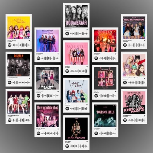 INDOARTNET - Black Pink Poster | Blackpink Songs Mini Photocards Kit ...