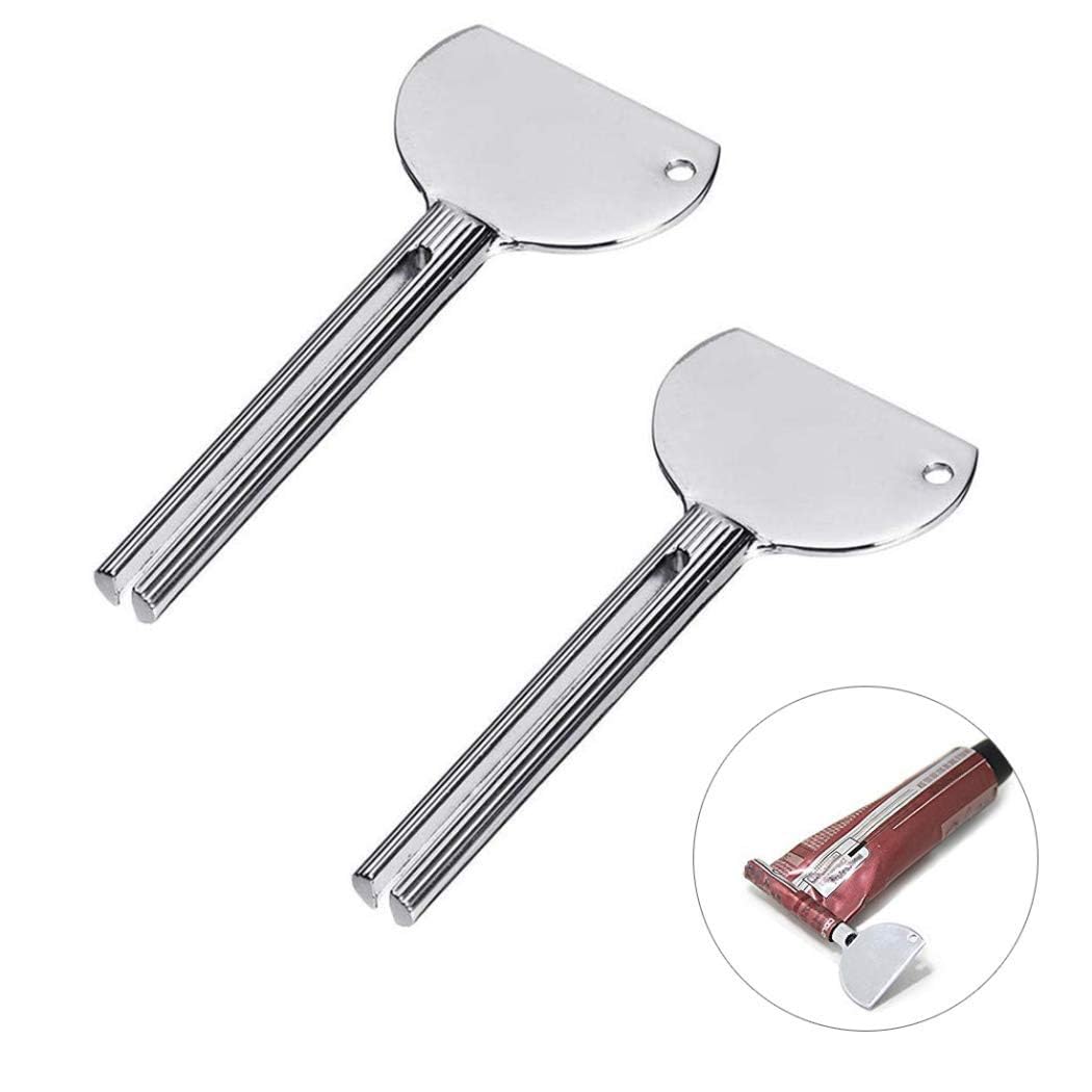 Amazon.com: 2PCS Stainless Steels Metal Tube Squeezer Keys Salon ...