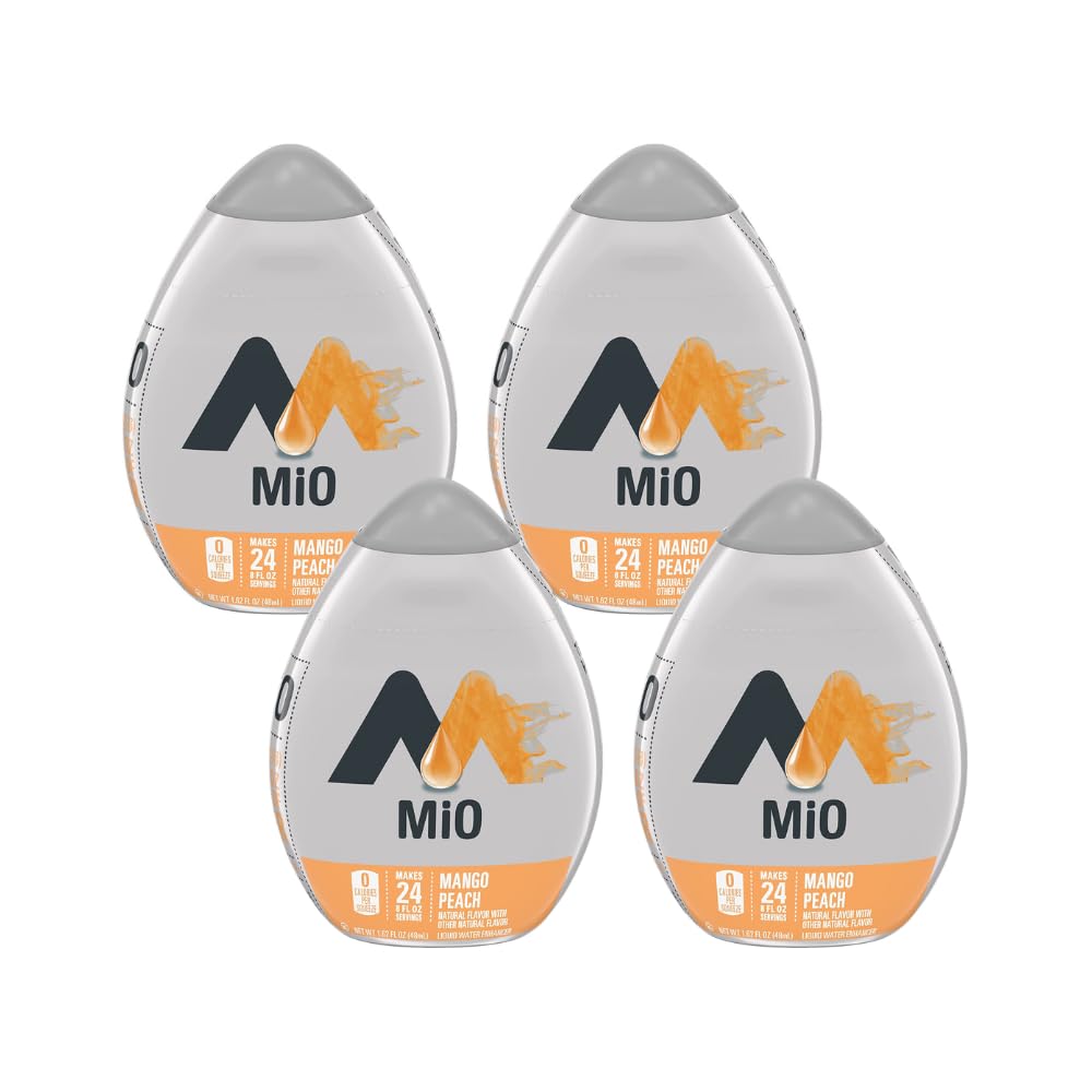 Amazon.com: Mio Liquid Water Enhancer, Mango Peach, 1.62 OZ, 4-Pack ...