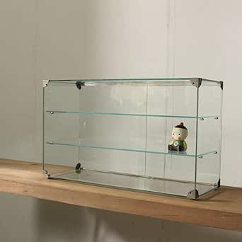 Amazon.co.jp: Showa Retro Old Shop Large Tabletop Glass Case Antique ...