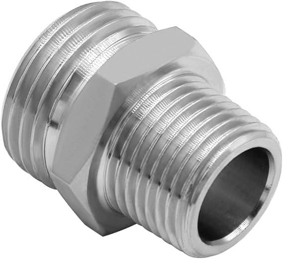 Amazon.com : Beduan Garden Hose Adapter, 3/4" GHT Male x 1/2" NPT Male ...