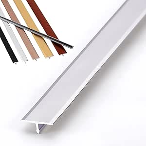 Amazon.com: BERWDUXA T Molding Floor Transition Strips, Aluminum, Floor ...