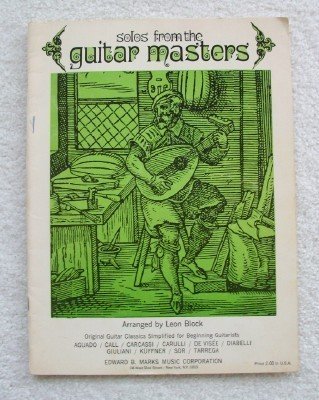 Solos From the Guitar Masters: Leon Block: Amazon.com: Books