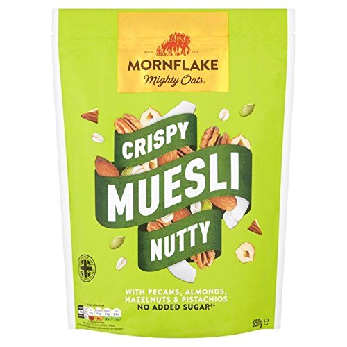 Amazon.com: Mornflake Extra Crispy Notoriously Nutty Muesli 650g