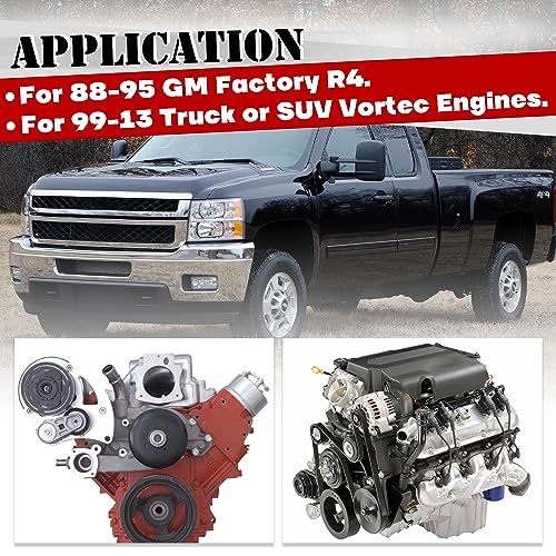 Snapklik.com : PTNHZ R4 A/C Compressor Bracket Kit Compatible For 88-95 ...