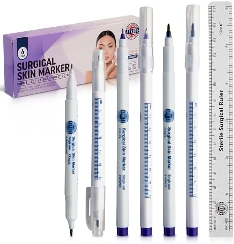 Amazon.com: Arrigo Sterile Surgical Skin Markers – Box of 6 ...