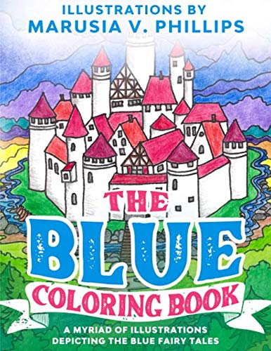 Amazon.com: The Blue Coloring Book: A myriad of illustrations depicting ...