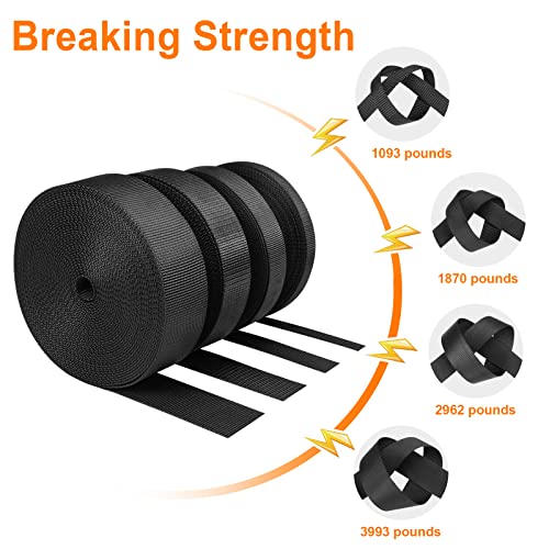 Snapklik.com : BEYOURD Extra Thick Webbing, Heavy Duty Nylon Straps ...