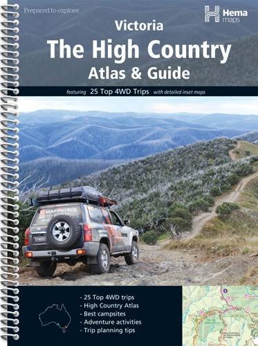 High Country Victoria atlas and guide (2012) : Hema Maps Staff: Amazon ...