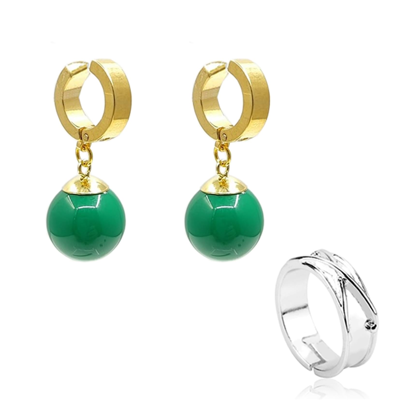 Snapklik.com : Son Goku Earring Ring Anime Black Goku Zamasu Vegetto ...