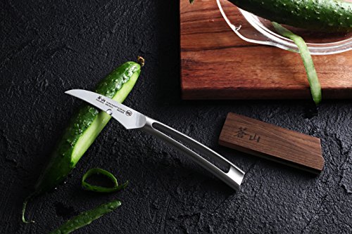 Cangshan TN1 Series 1021707 Swedish 14C28N Steel Forged 2.75-Inch ...