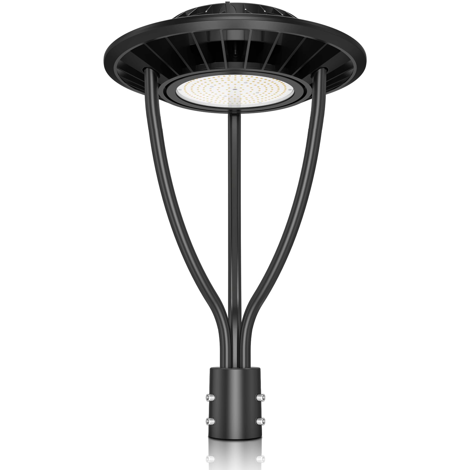 ADUB 100W LED Post Top Light with Photocell, DLC ETL Listed Outdoor ...