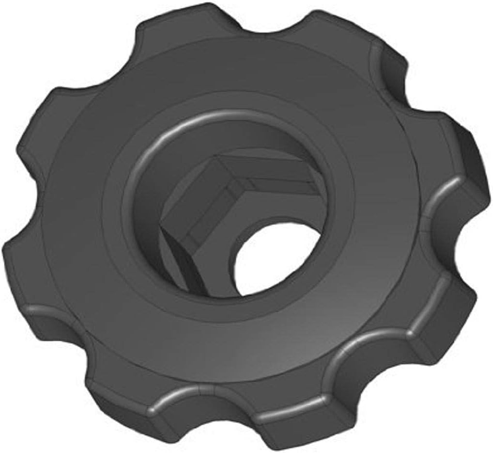 Amazon.com: Innovative Components AN8C-F7S21 2.48" Fluted knob thru hole 1/2 - 13 steel zinc ...