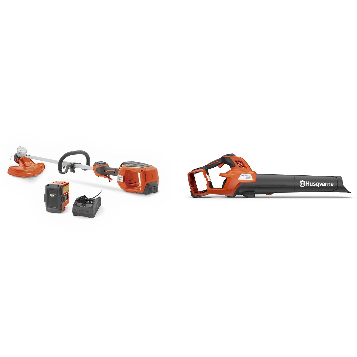 Snapklik.com : Husqvarna Weed Eater 320iL String Trimmer And 230iB Leaf ...