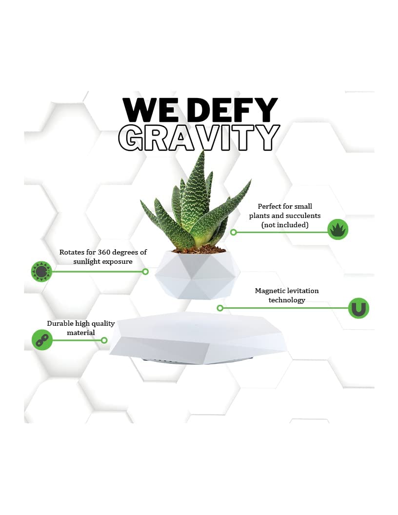 Snapklik.com : BandDlevs Floating Pots For Plants - Levitating Pot ...
