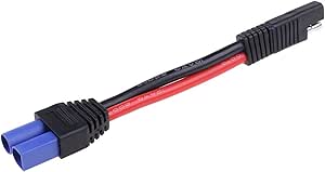 Amazon.com: Multi-Purpose 1pc 10 AWG SAE to EC5 Male Connector to SAE ...