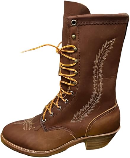 Amazon.com | Abilene Men's 12" Western Packer Boot Soft Round Toe ...