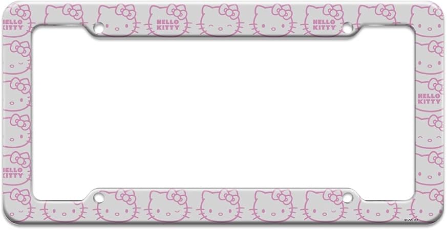 Amazon.com: Graphics and More Hello Kitty Expressions Pattern License ...