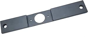 Mortise 86 Prep to Cylindrical 161 Prep Conversion Plate 1-1/4" x 8" x ...