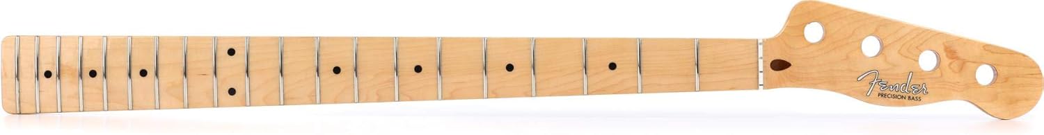Amazon.com: Fender 1951 Precision Bass Neck, U Shape, 20 Medium Jumbo ...