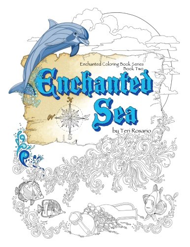 Amazon.com: Enchanted Sea Coloring Book (Enchanted Coloring Books ...