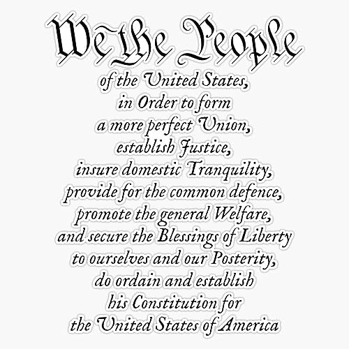 Amazon.com - Magnet We The People Preamble Constitution To The United ...