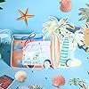 Amazon.com: Summer Surfing Birthday Party Decorations Vintage Surfing ...