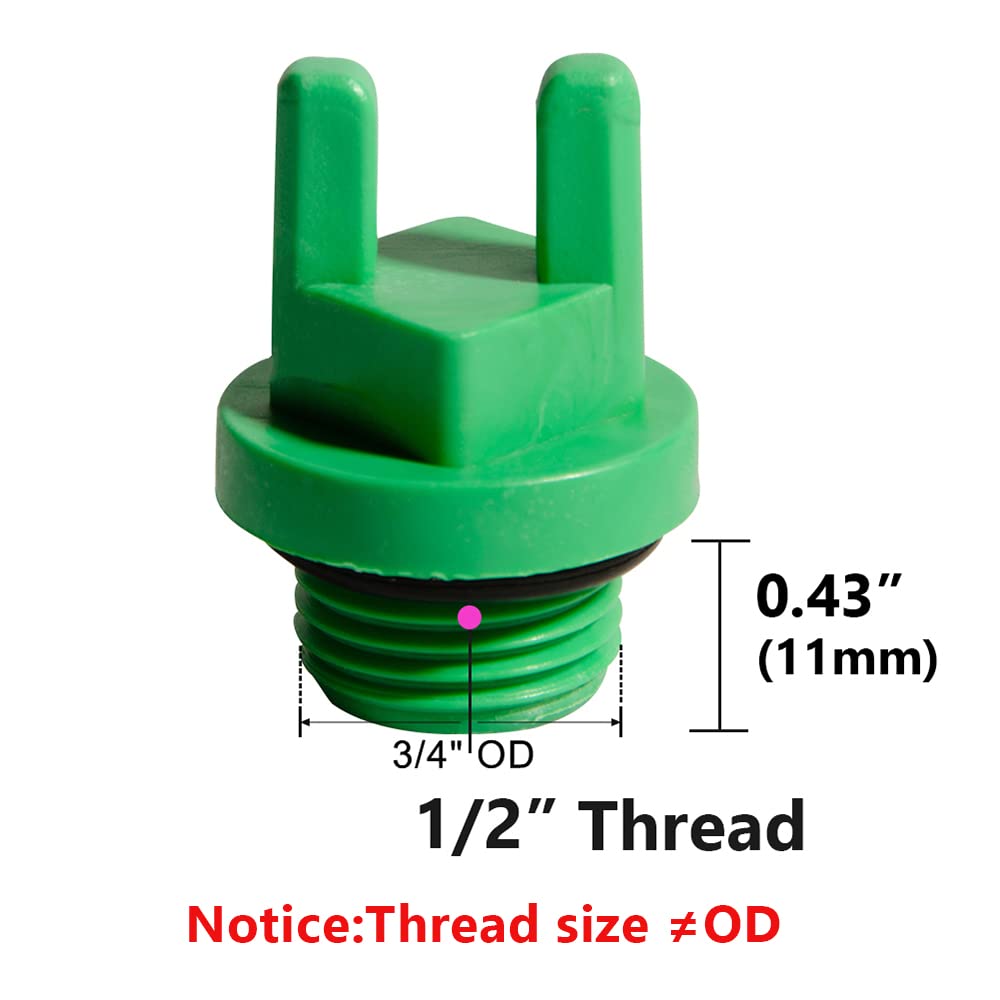 Snapklik.com : Feelers 1/2" PT Male Thread PPR Pipe Plug End Cap Garden ...