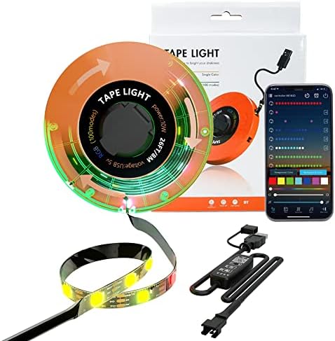 Amazon.com: Felicia Portable LED Strip Light Retractable Tape Scale ...