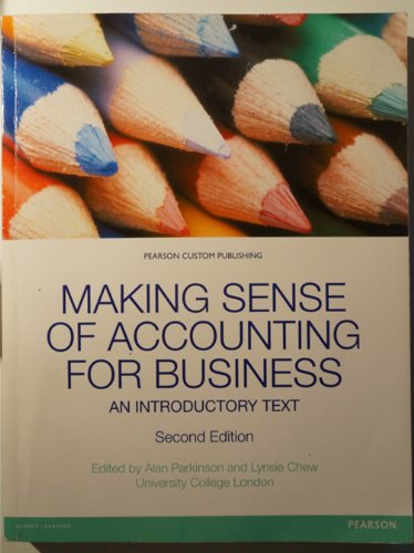 Making Sense of Accounting for Business: An Introductory Text ...