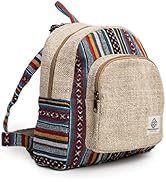 Amazon.com | Mini Hemp Backpack Cute Functional - Eco Friendly Unisex ...
