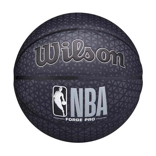 WILSON NBA Forge Series Basketball - Forge Pro, Black, Size 7-29.5 ...