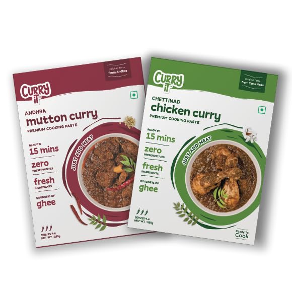 Amazon.com : CURRYiT South Indian Curry Sauce combo, Andhra Lamb and ...