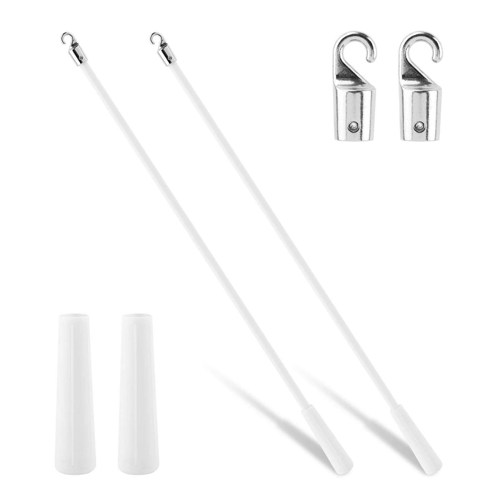 Amazon.com: 2PCS Blind Wand, Vertical Blinds Replacement with Hook and ...