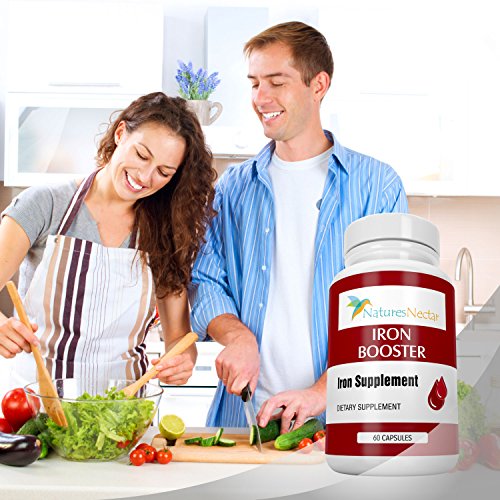 Iron Booster - Iron Supplement for Women - Helps Boost Red Blood Cell ...