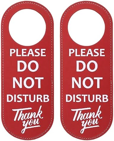 Amazon.com : YOKIVE 2 Pcs Do Not Disturb Door Hanger Sign, Business ...
