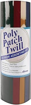 Amazon.com: Poly Patch Twill™ Uniform for Machine Embroidery Patches ...