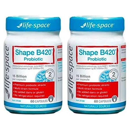 Amazon.com: Life Space Shape B420 Probiotic 60 Capsules : Health ...